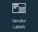 Create a vendor label