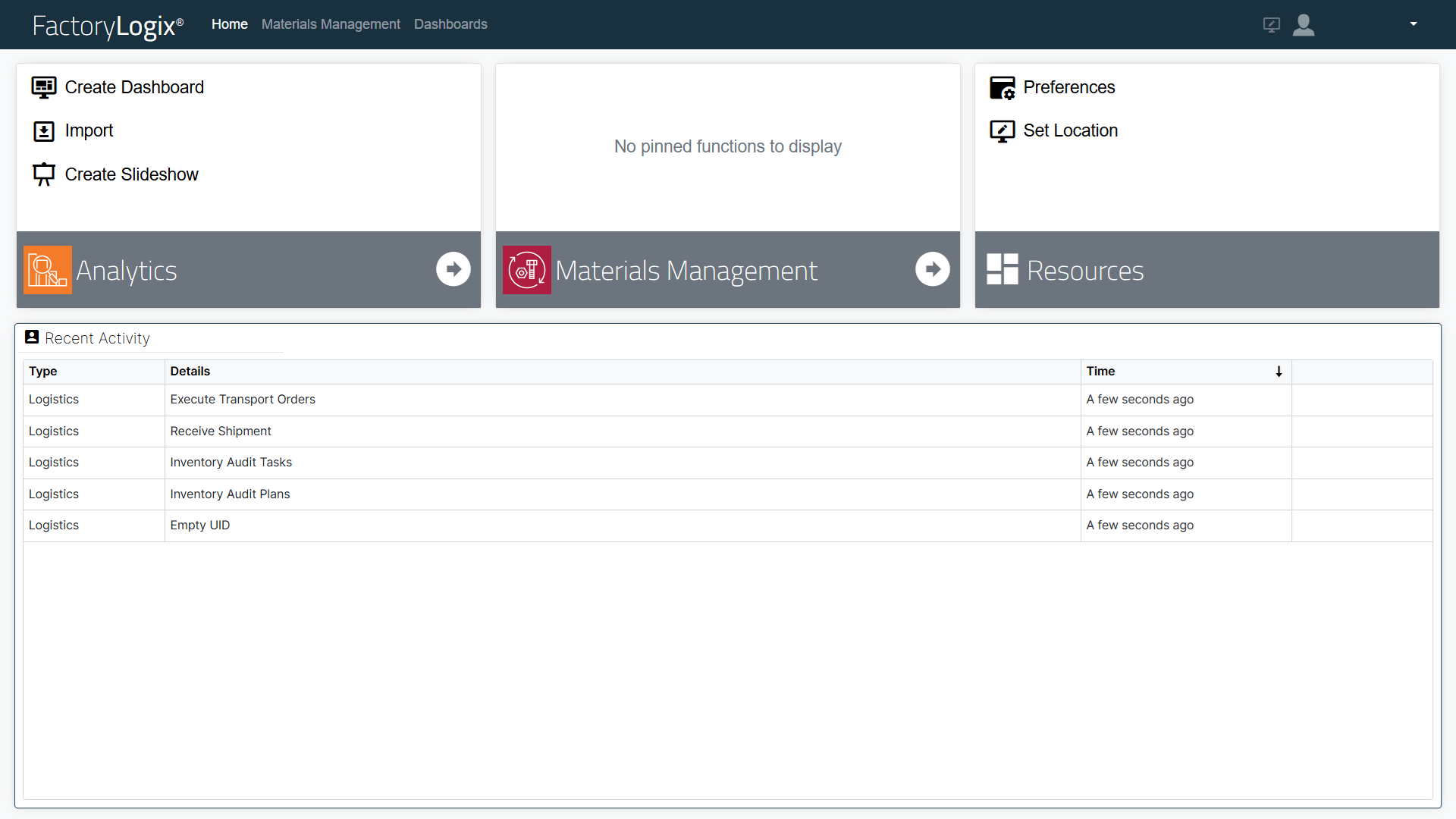 Get started with Materials Management