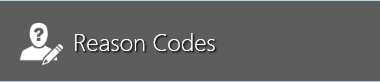 Manage reason codes