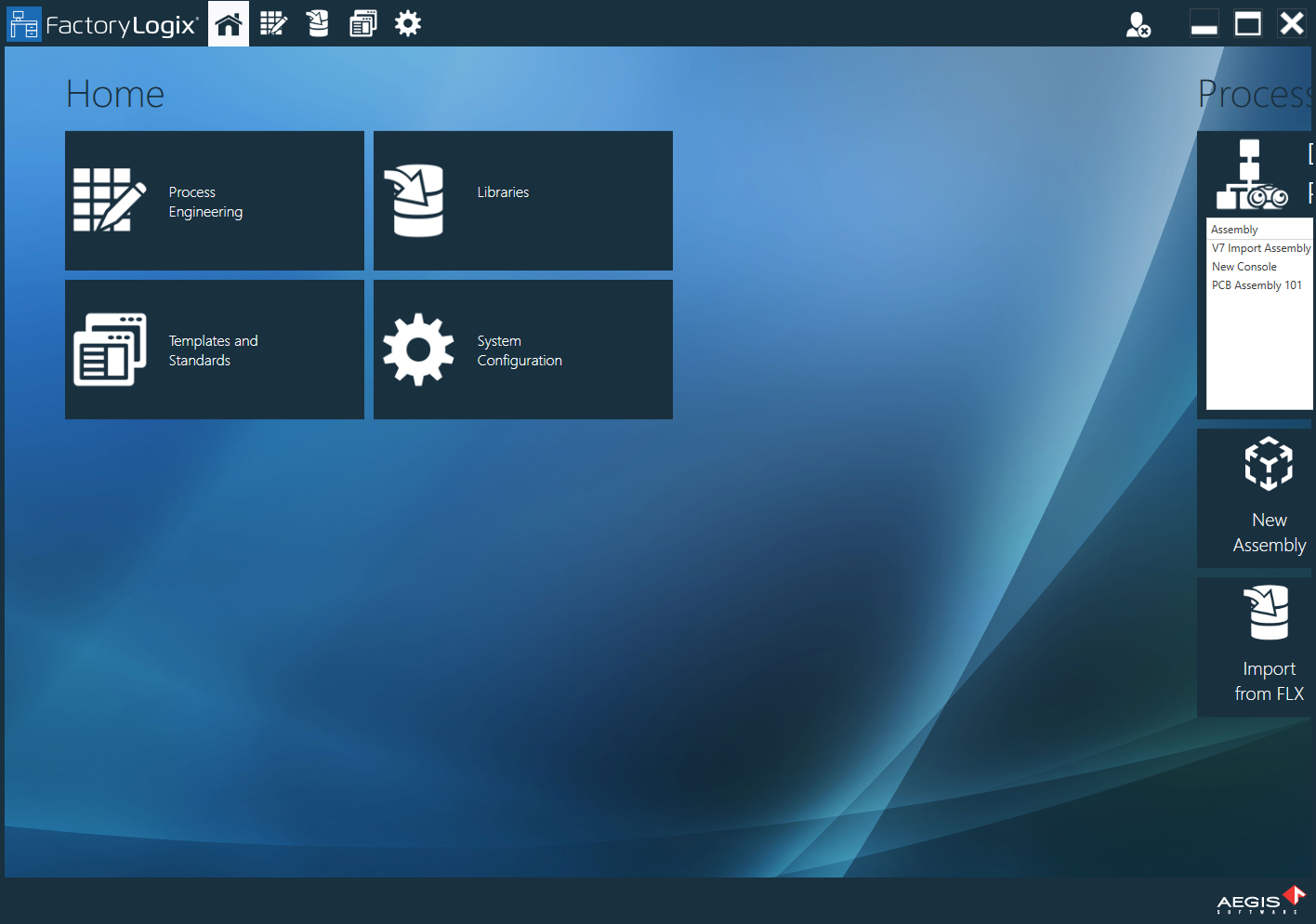 Sign into FactoryLogix